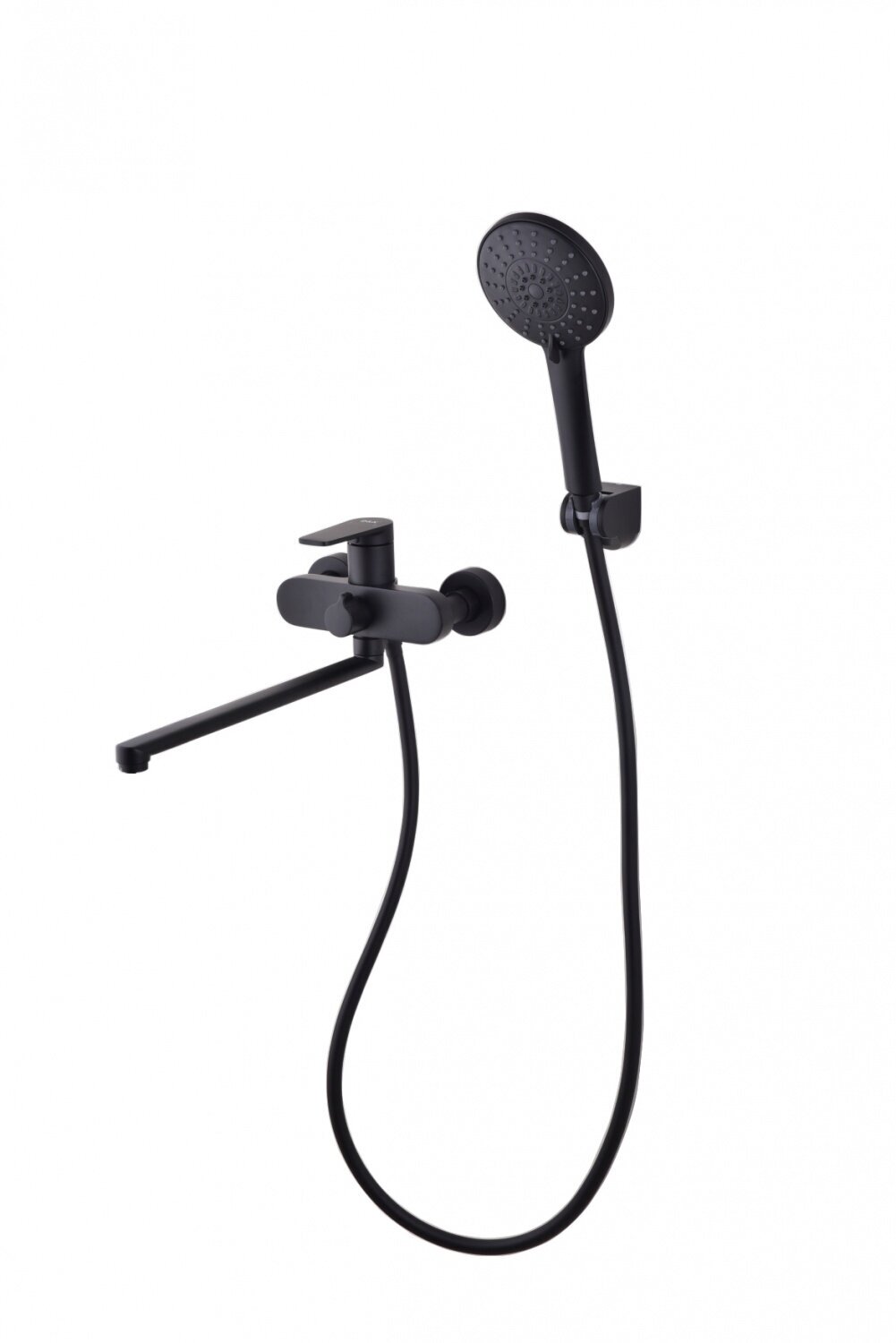 Смеситель для ванны D&K Bayern Furth длинный излив DA1523305 черный