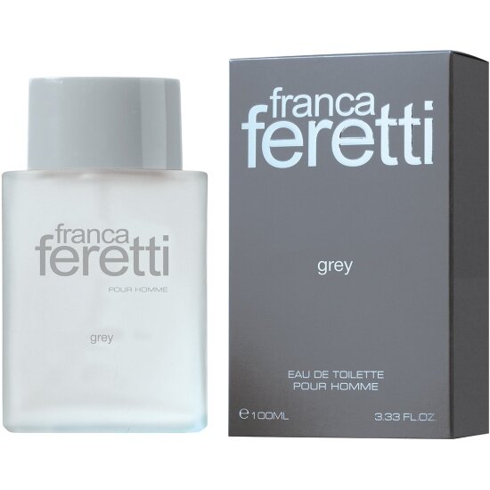 Мужская туалетная вода Brocard Elite Creations Franca feretti grey, 100 мл
