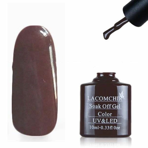 Гель-лак LACOMCHIR TD69 Горький шоколад, 10 мл