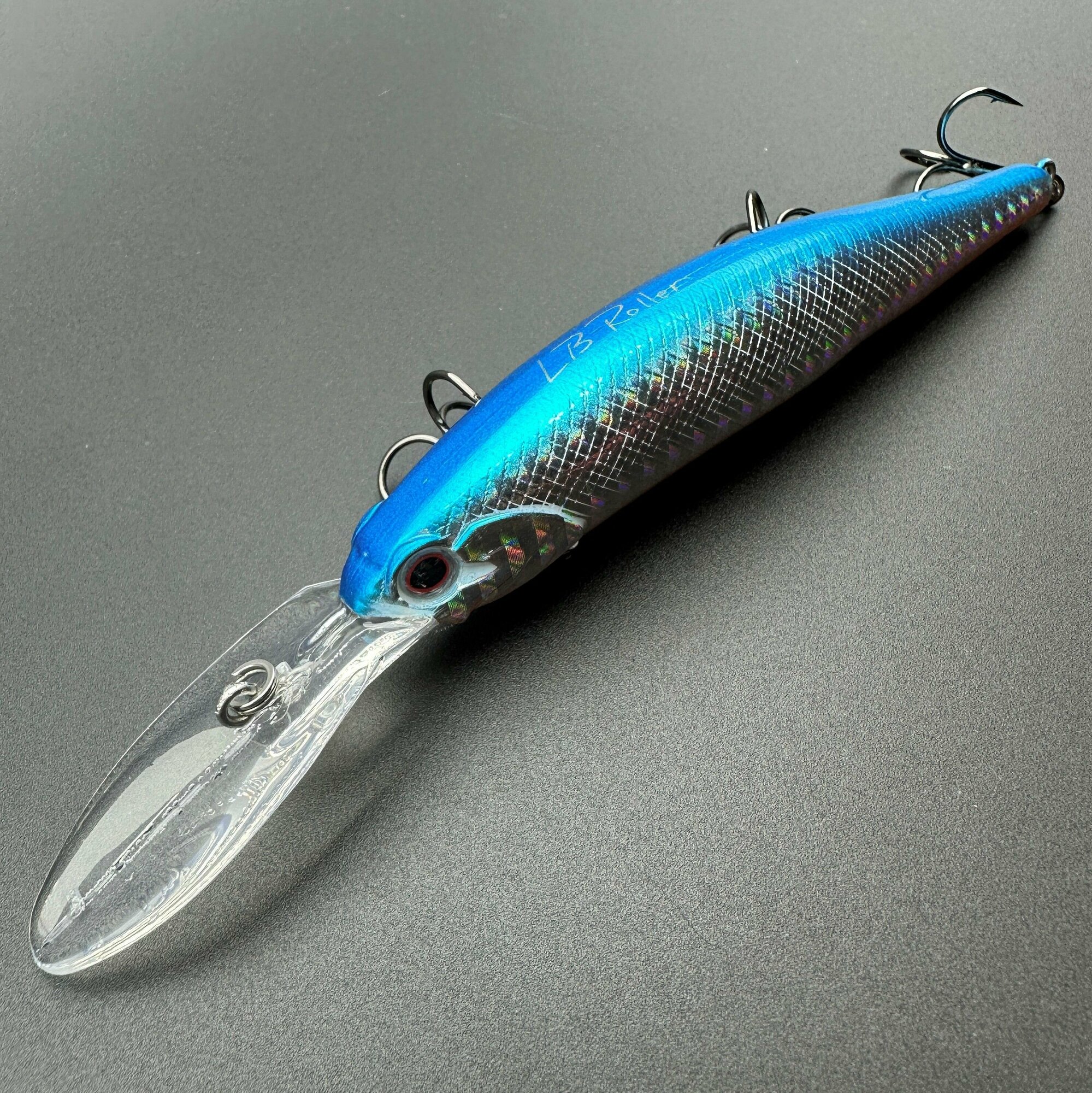 Воблер для рыбалки Ever Green LB-Roller100F на щуку, окуня, судака, берша, сома, жереха