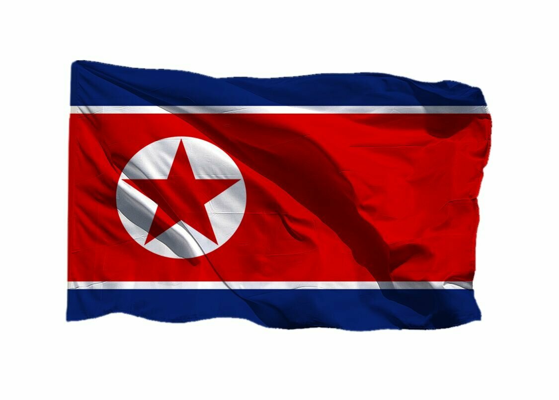 Флаг кндр 90х135 см на сетке для улицы, для флагштока