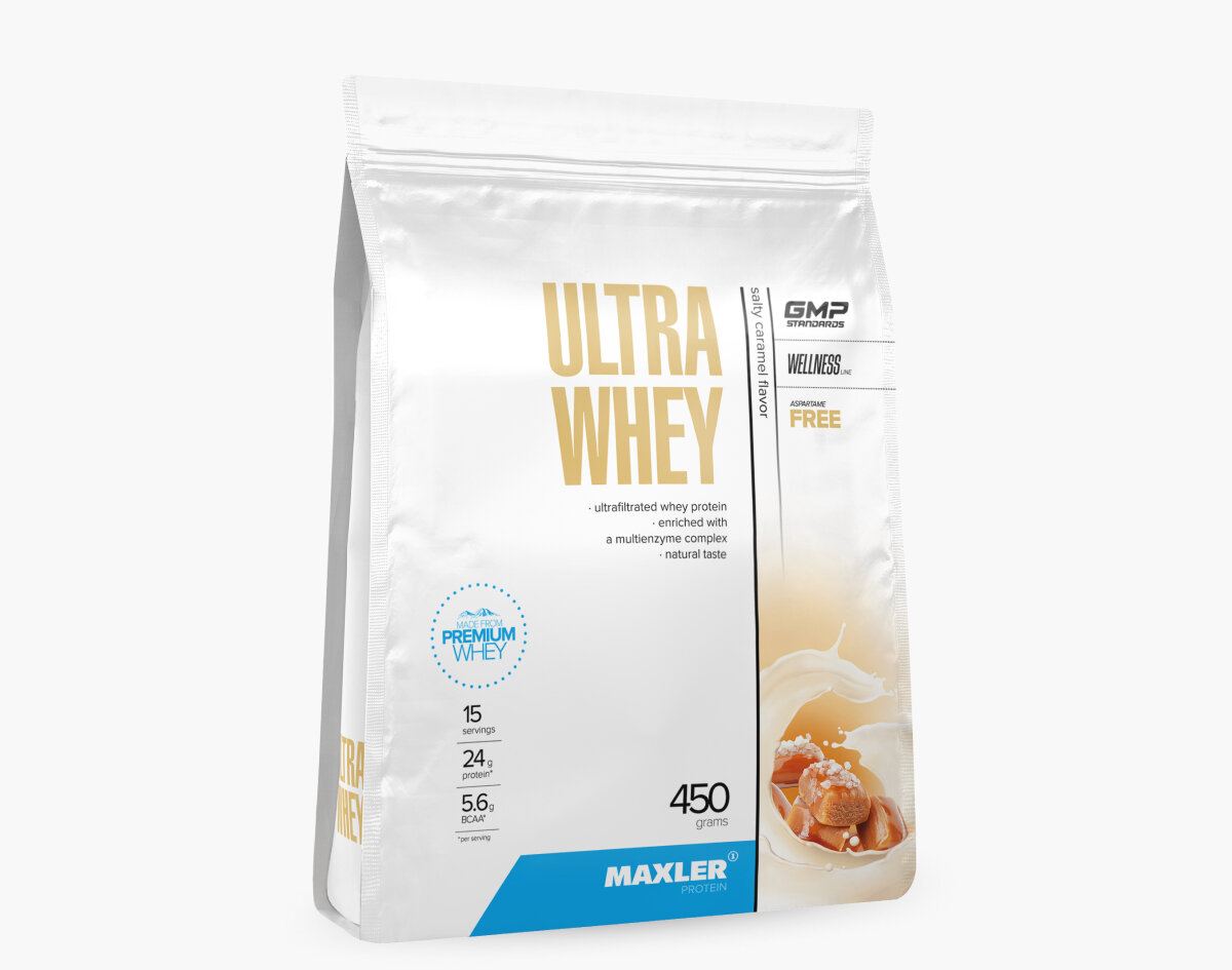 Maxler Ultra Whey 450 g (bag) (Salty Caramel)