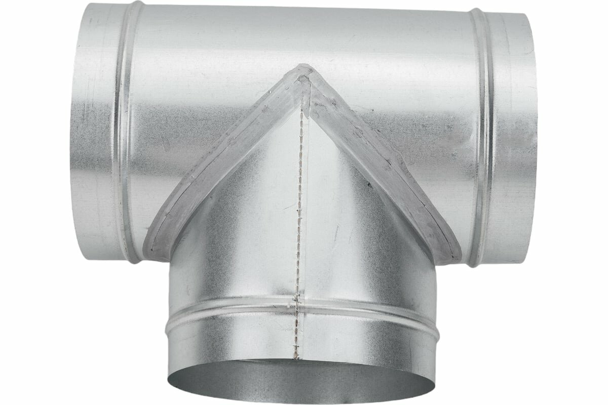 ORE тройник оцинкованный для воздуховодов Ø150 мм, соединение вентиляционных трасс