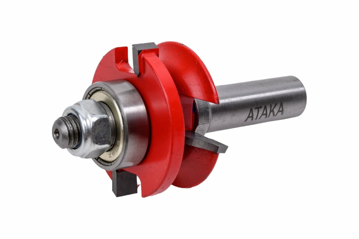 Атака 8140940 Фреза кромочная замковая 41.3х12х22 мм для обработки кромок и створок