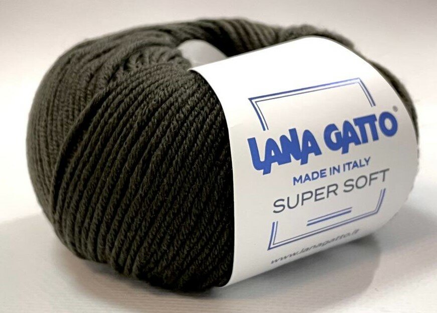 Пряжа Super soft - 14533 темная хвоя