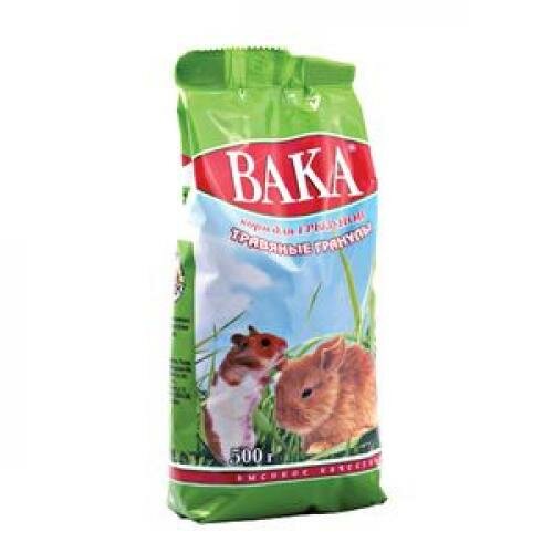 ВК Корм д/грызунов Травяные гранулы 500гр / 44113