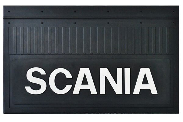 Брызговики 580х360мм. Резина. Надпись "SCANIA" 2 шт. (680)