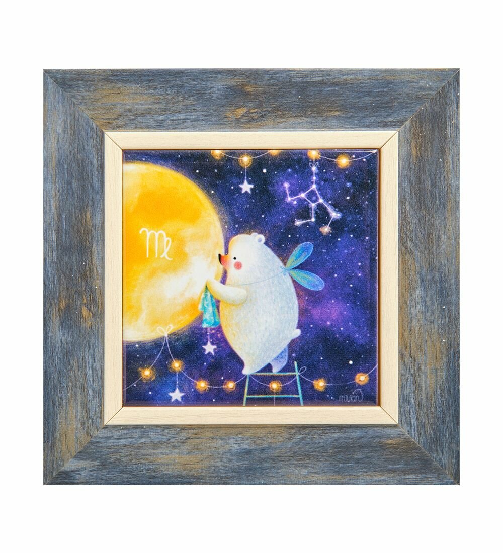 Панно керамическое Дева -Полярные мишки 10х10 A2174207