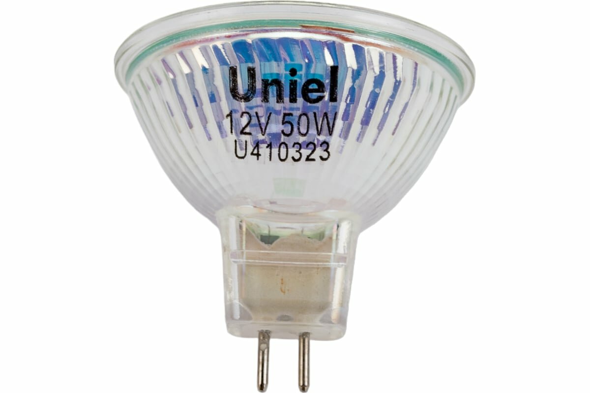 Uniel MR-16-50/GU5.3 00483 галогеновая лампа 12В 50Вт для точечного освещения