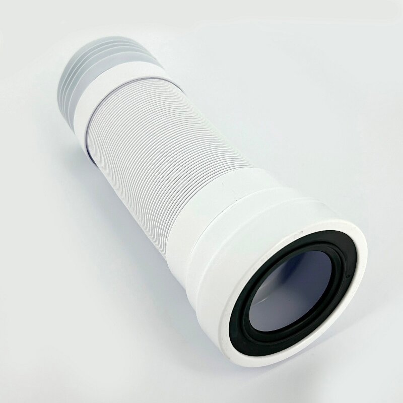 Труба McALPINE гофрированная L=330-850 мм, вход 97-107 мм, выход внутрь 110 мм трубы