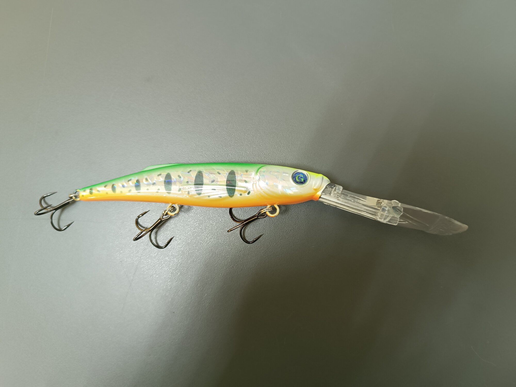 Воблер German GG TRON 120, цвет С225, 120 мм , 27 гр, плавающий, 5-8 м