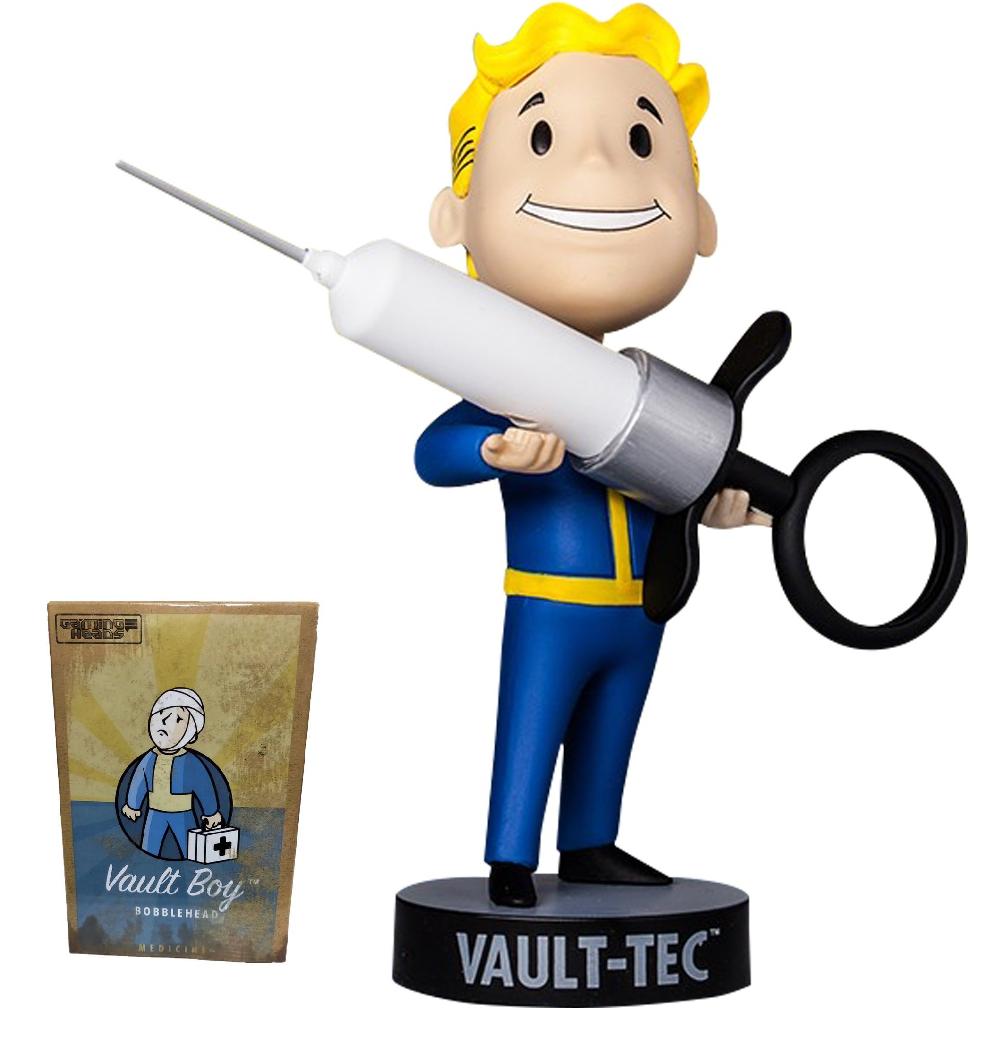 Фигурка Фоллаут Волт Бой Медицина / Fallout Vault Boy Medicine (15см)