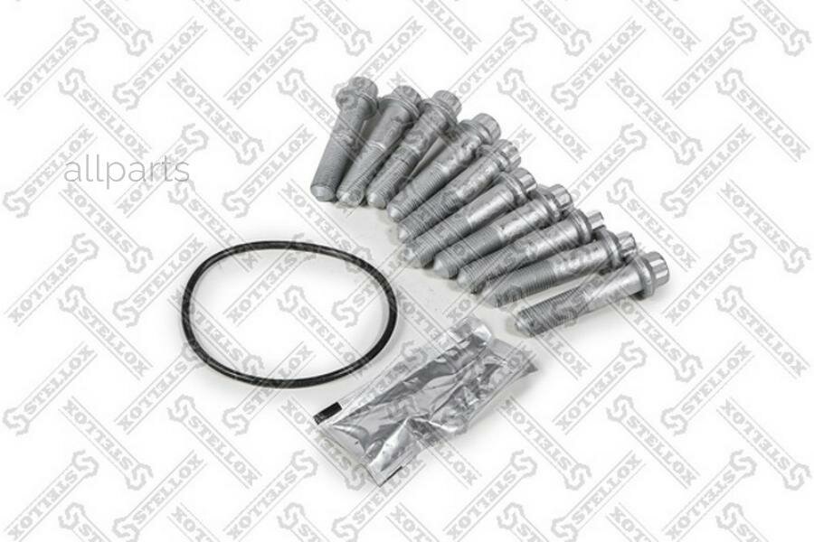STELLOX 8546004SX к-т болтов крепления торм. диска! болты, кольцо упл, смазка\SAF
