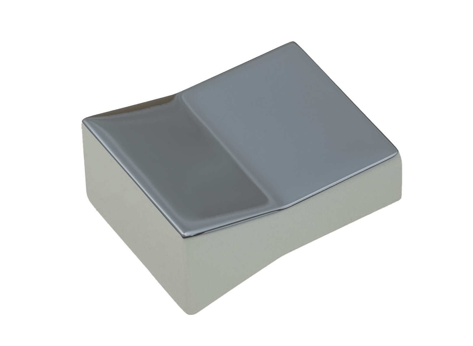 Ручка кнопка модерн COLOMBO DESIGN F527-CR полированный хром