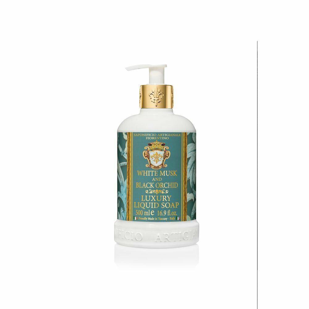500ml жидкое мыло (люкс) Saf 'Белый мускус и чёрная орхидея'