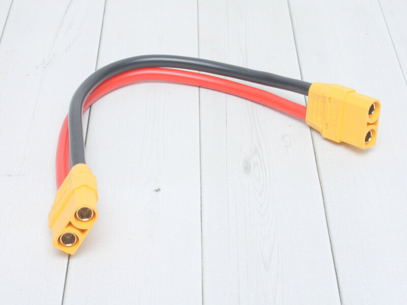 PitBikeClub Переходник XT90female на XT90female 10awg 200mm