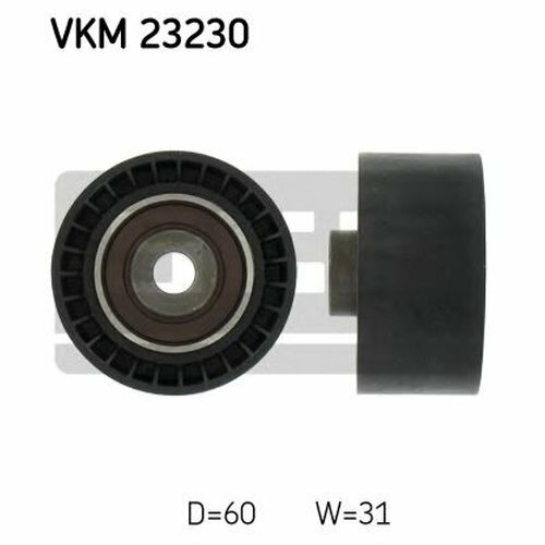 Ролик обводной ремня ГРМ SKF VKM23230