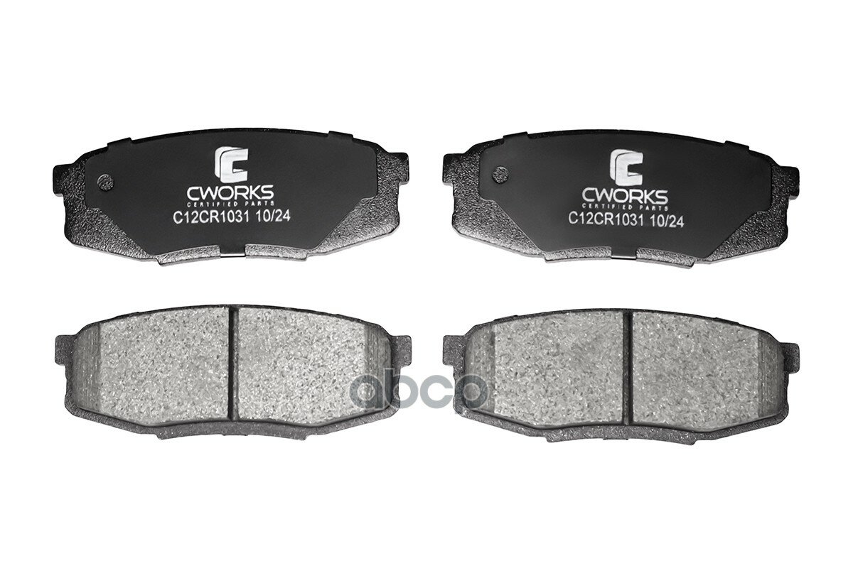 Колодки задние TOYOTA Land Cruiser 200/LEXUS LX 570 CWORKS C12CR1031 CWORKS арт. C12CR1031