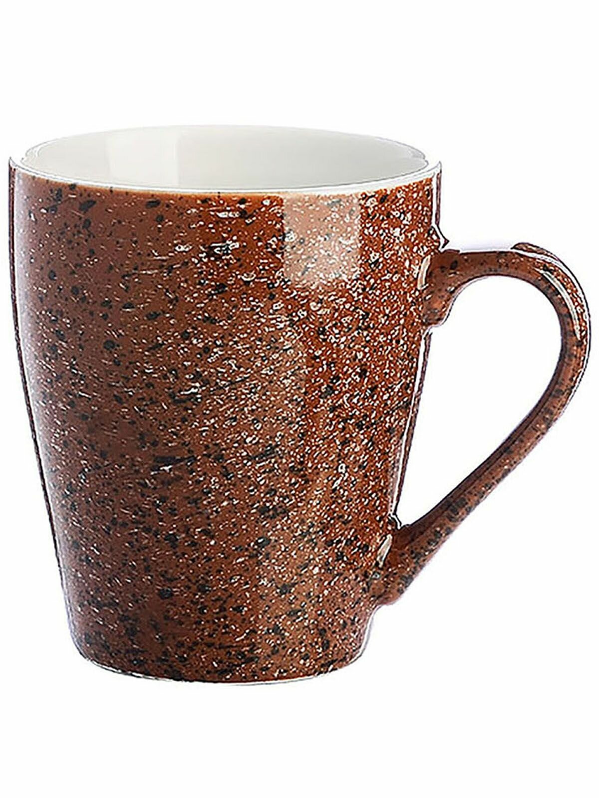 Кружки для чая набор 4 шт Loraine из костяного фарфора, 340 мл