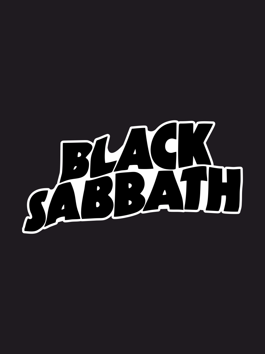 Наклейка на авто Black Sabbath 20x10 см.