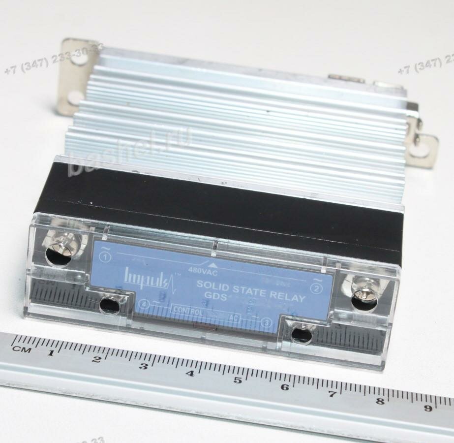 Реле твердотельное GDS2548ZA2 (модульное), IMPULS, 1ф, 25А, 480V AC, 90-250V AC