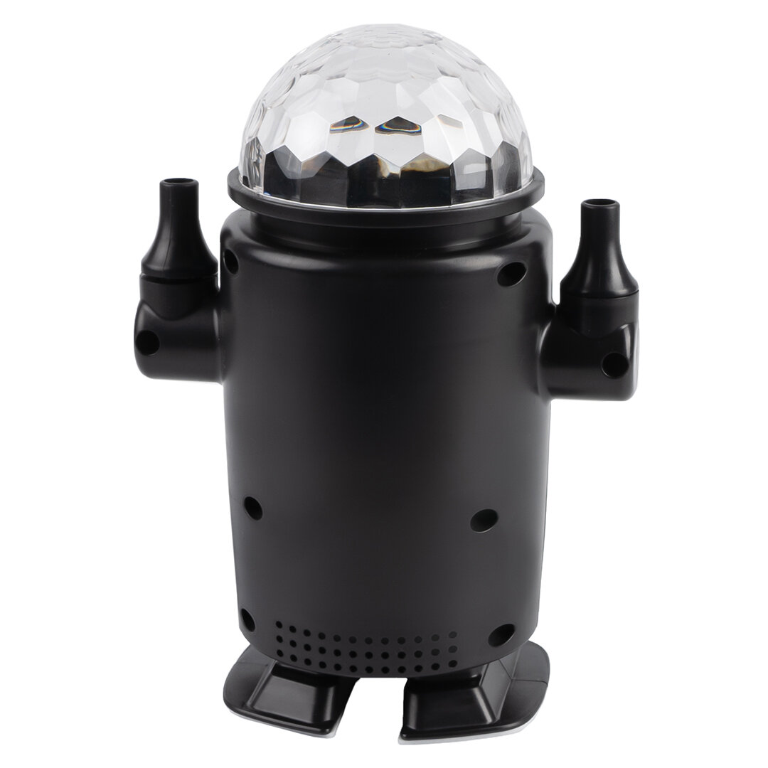 Компрессор, Дроид R2D2, с LED, Черный, 600 ватт, 1 шт.