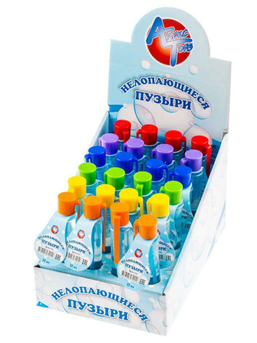 Мыльные пузыри Не лопающиеся пузыри 22 мл