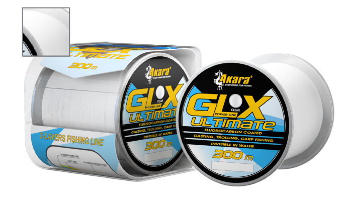 Леска Akara GLX Ultimate Power Line 300 м 0,20