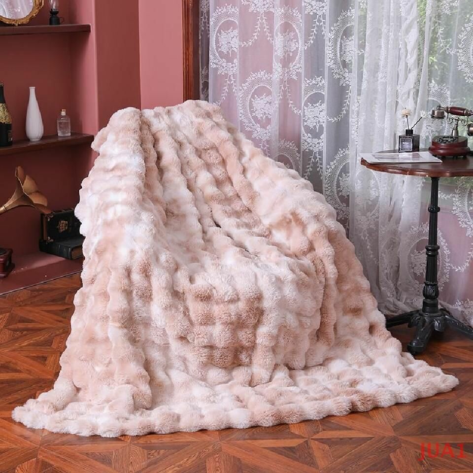 Плед меховой , из искусственного меха, размер 160*200, покрывало, одеяло,