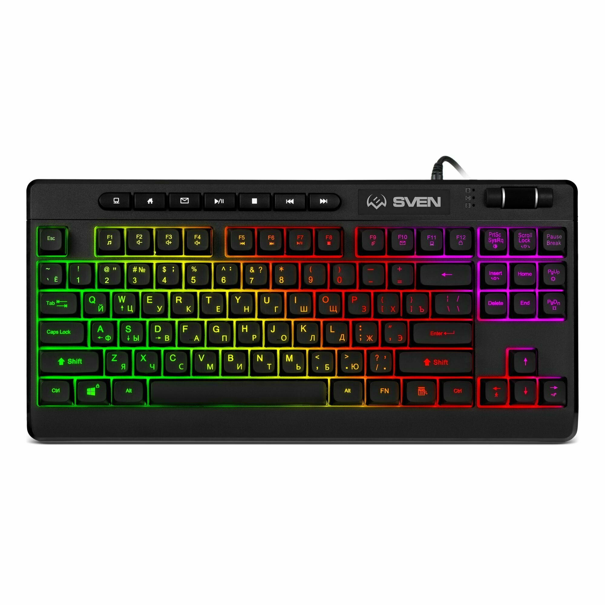 Клавиатура Sven KB-G8200 (черный) .