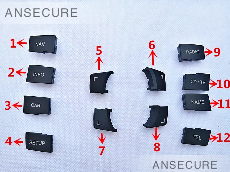 Панель переключения передач Центрального управления мультимедийная кнопка переключения крышка для Audi A6 C6 2005-2011 4 SETUP