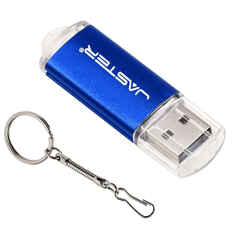 JASTER USB-накопитель 128M, Deep Blue