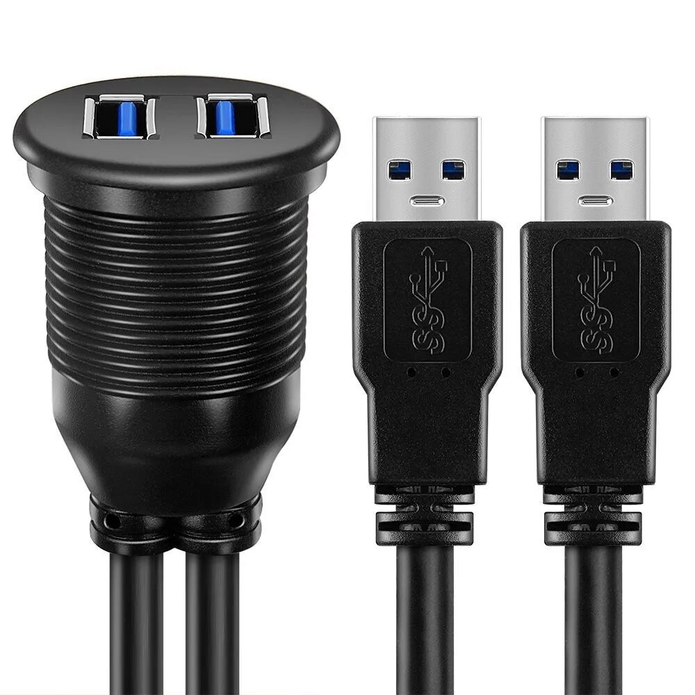 USB 3.0 удлинитель 2м для авто