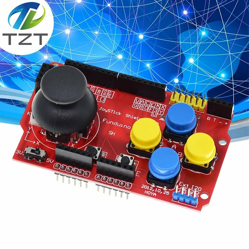 Joystick Shield для Arduino от TZT