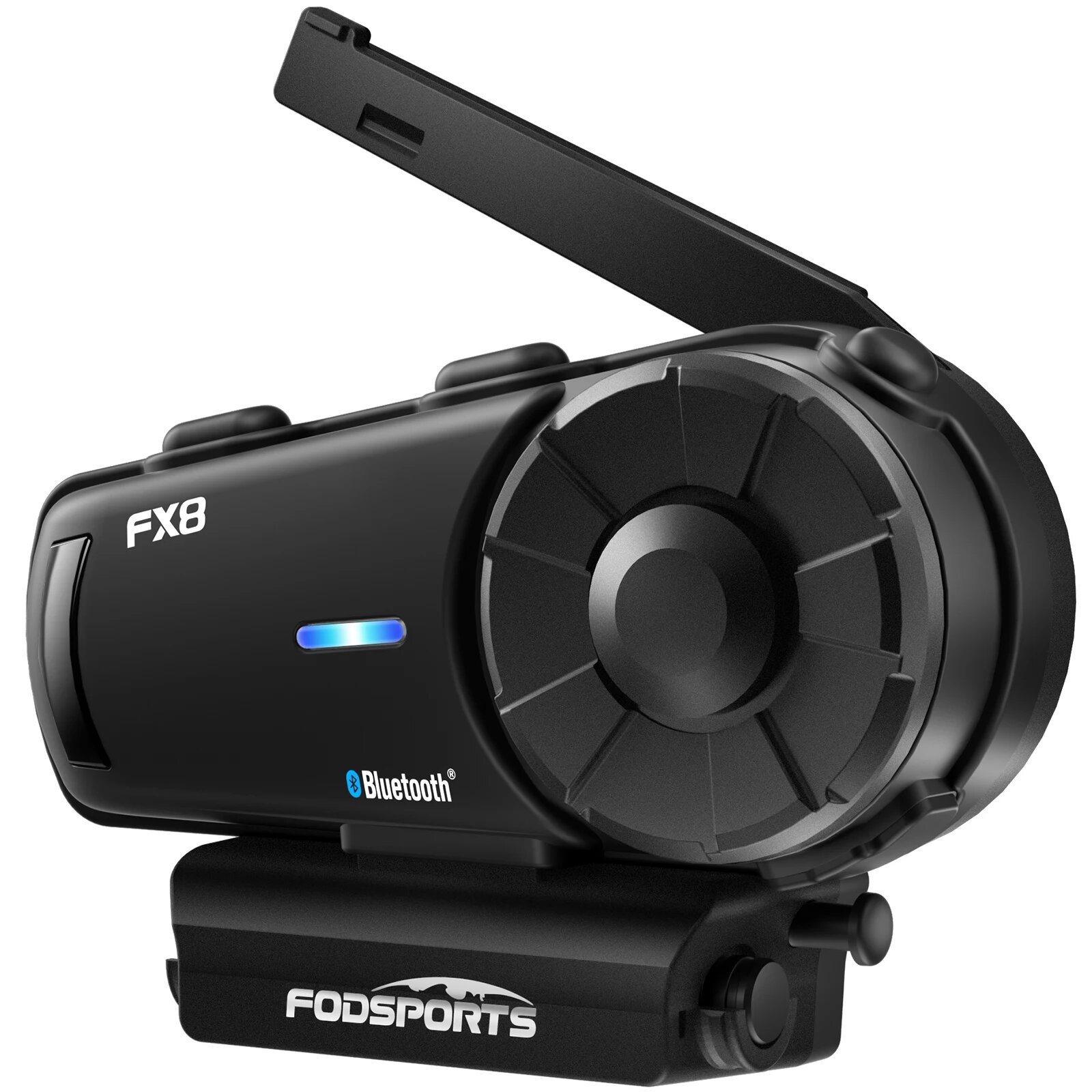 Fodsports FX8 Bluetooth-гарнитура для мотоциклетного шлема, Переговорное устройство,8 всадников 2000 м