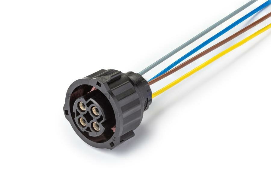 AX5234 CARGEN Разъем байонет (розетка) 1-967325-1 (4pin) 4 контакта датчика спидометра, датчика уровня пола для ЗИ