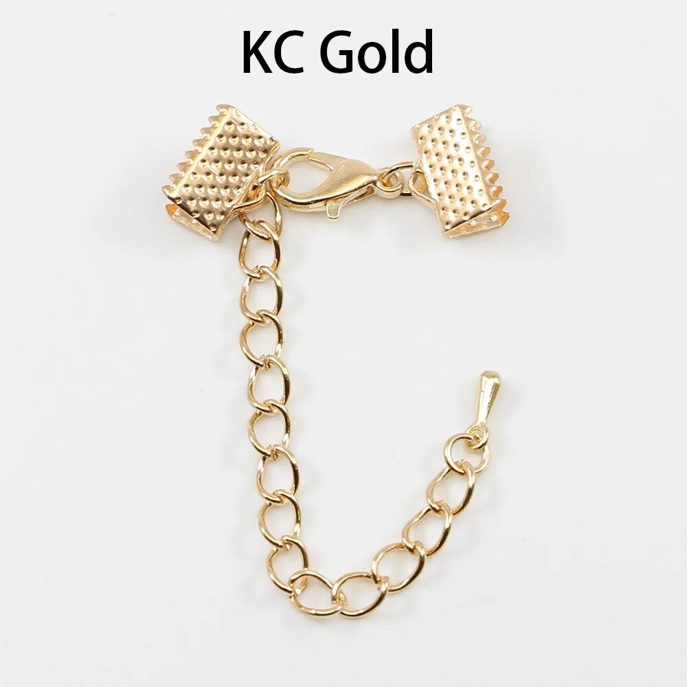 Застежка для шнура KC Gold 16mm