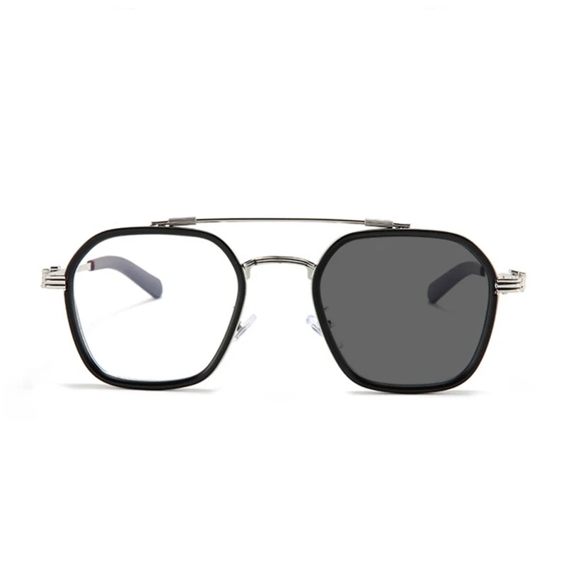 Мужские и женские очки из титана с защитой от синего света Photochromic B S, Anti blue 0