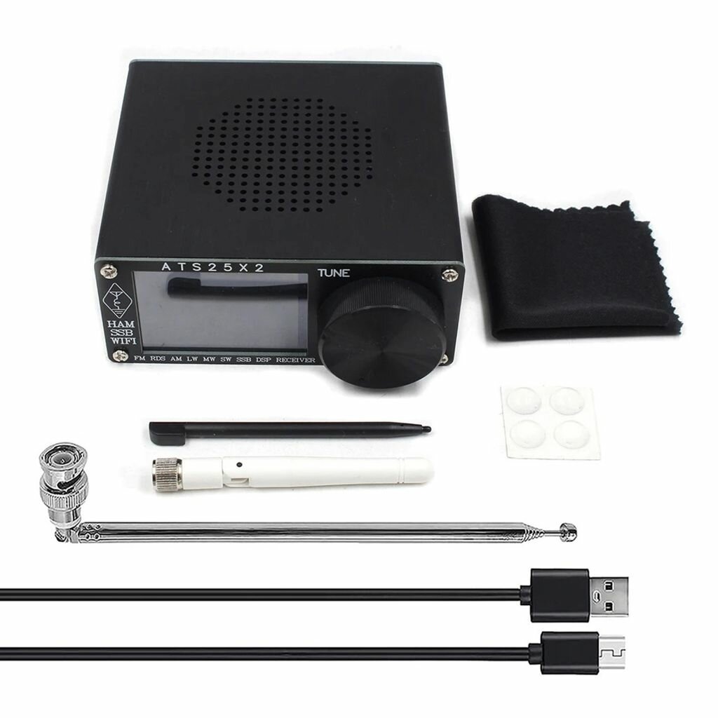 Полнодиапазонный радиоприемник ATS25X2 с сенсорным экраном Si4732**Русский заголовок:** Приемник ATS25X2