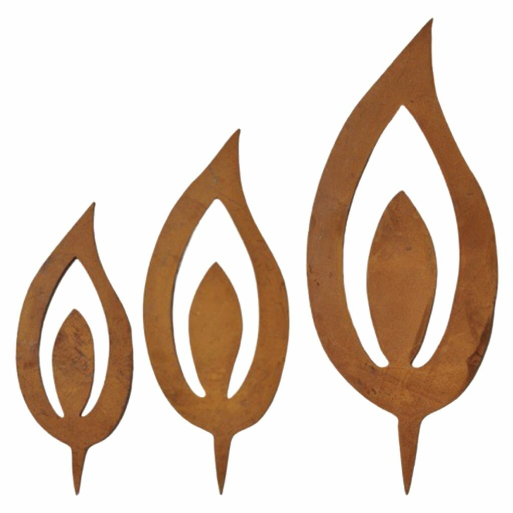 1 комплект) ржавый олень дерева силуэт вставки