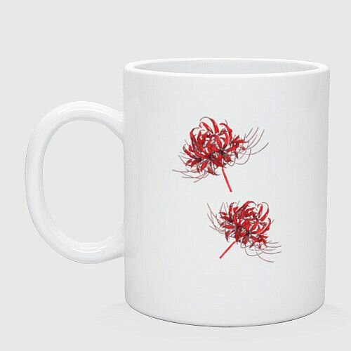 Токийский гуль Паучья лилия Керамическая кружка