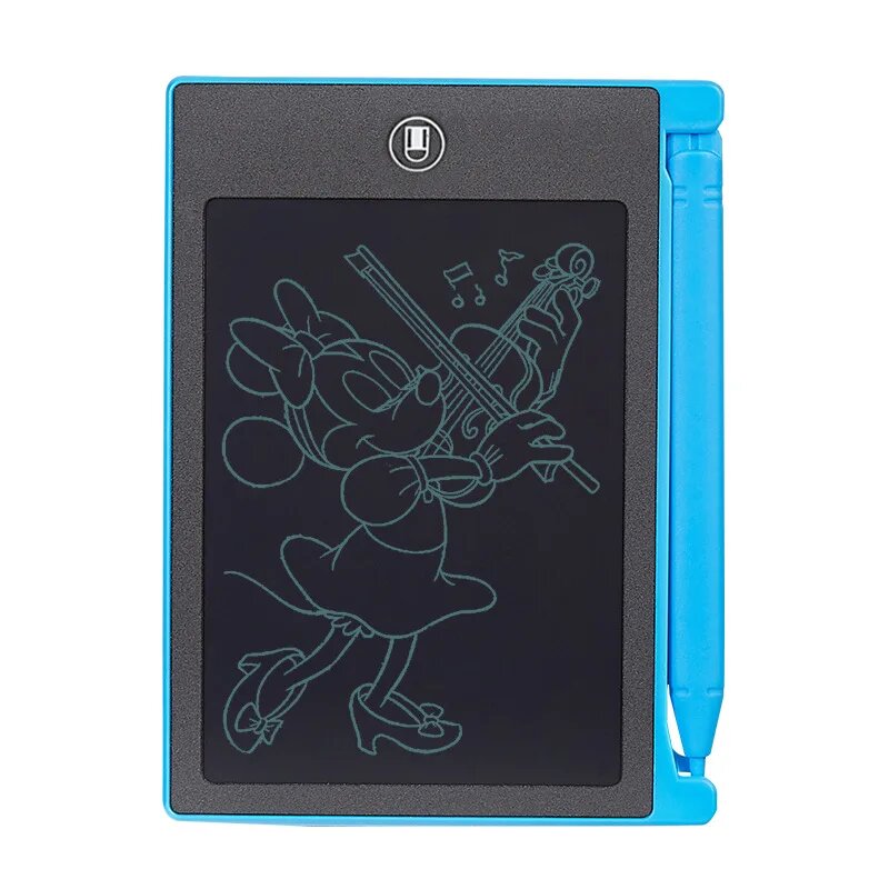 Планшет для рисования LCD 4,5 дюйма Бирюзовый, 4.5 inch blue