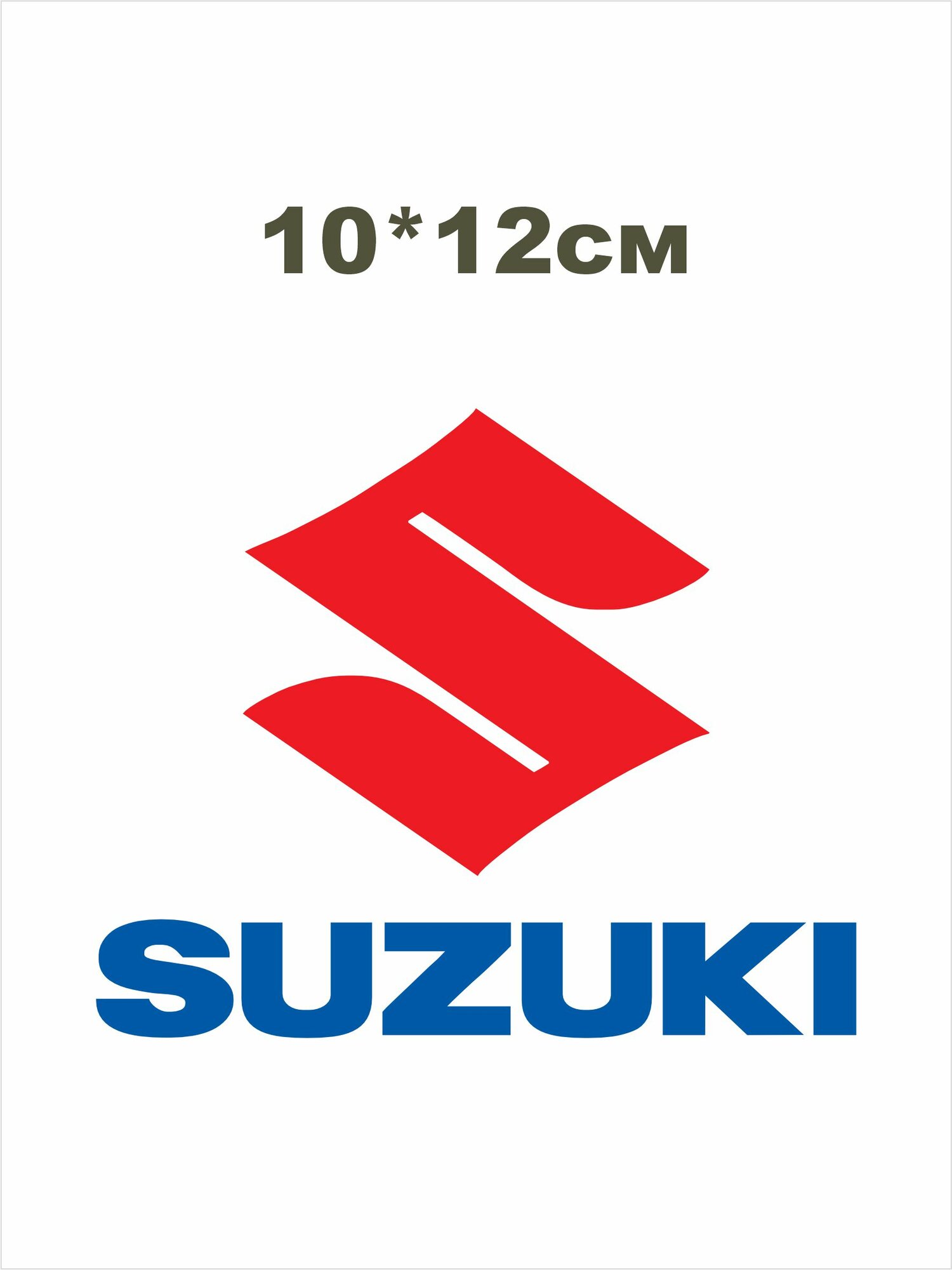 Наклейка на мотоцикл SUZUKI LOGO