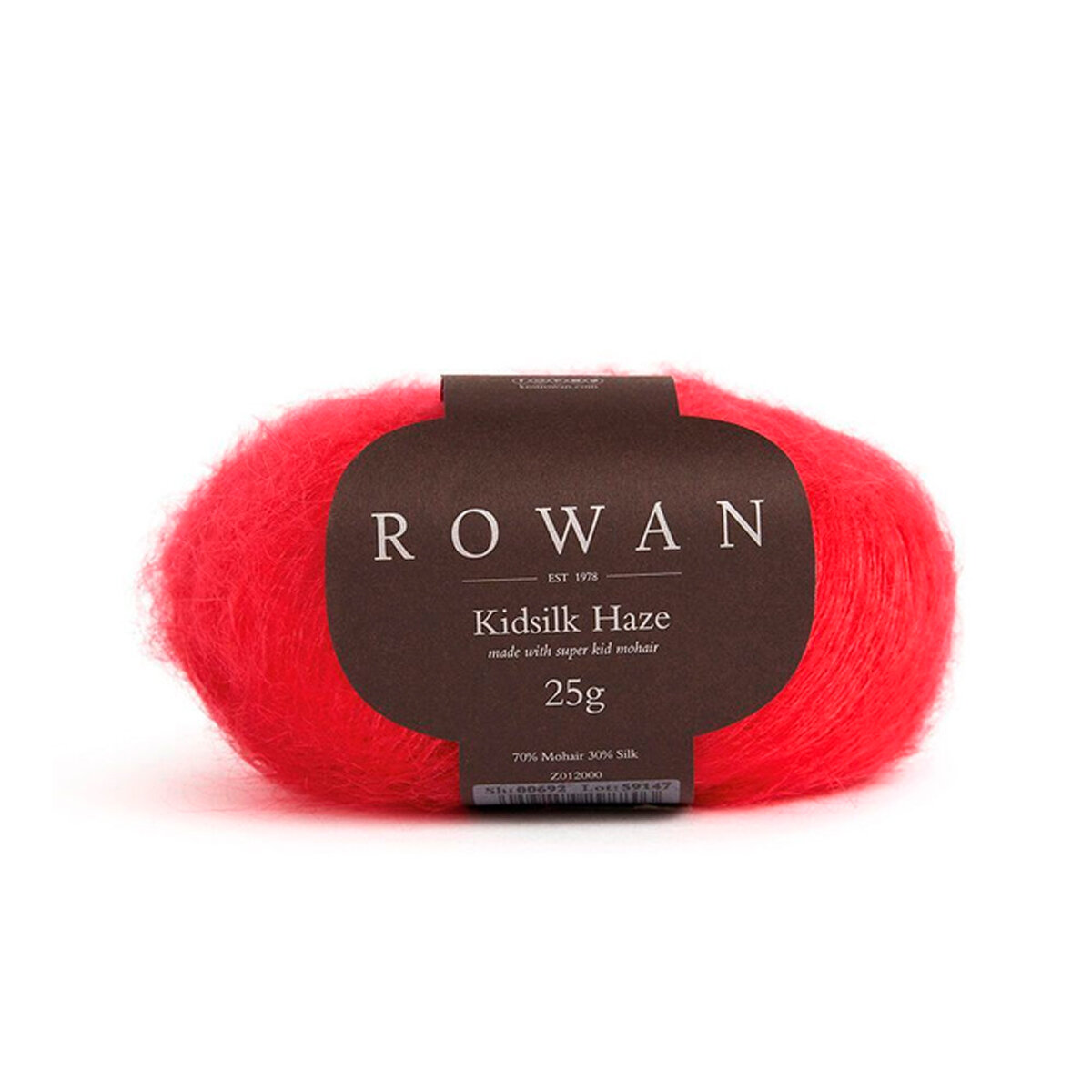 Kidsilk Haze /Кидсилк Хэйз/ пряжа Rowan, Z012000 (714, fuchsia (фуксия), красный)