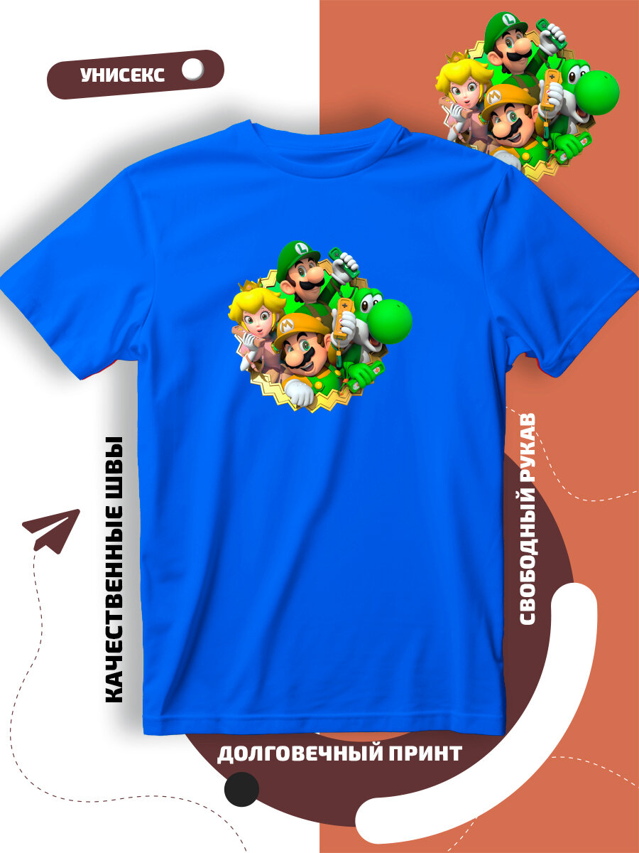 Футболка с Марио Super Mario