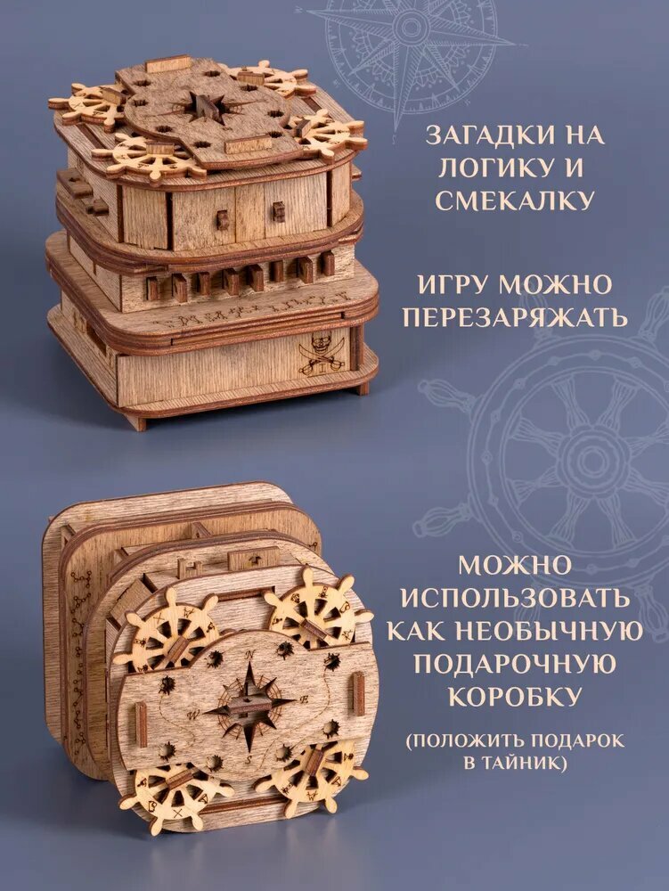 Квест-шкатулка Рундук Дэви Джонса — фото 1