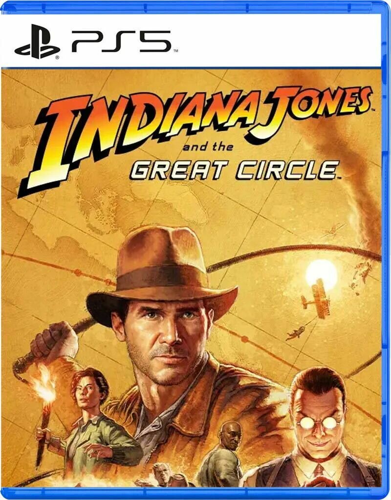 Игра PlayStation Indiana Jones and The Great Circle,  RUS (интерфейс и субтитры), для  PlayStation 5