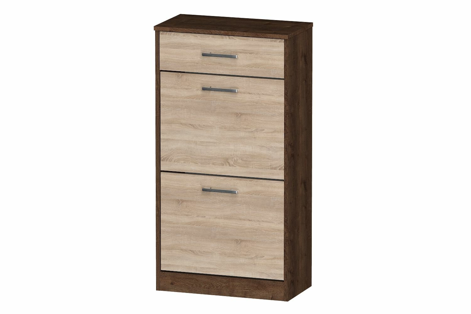 Обувница для прихожей Лайф 55*29*105 ОБ-01 Дуб экспрессив/Дуб сонома