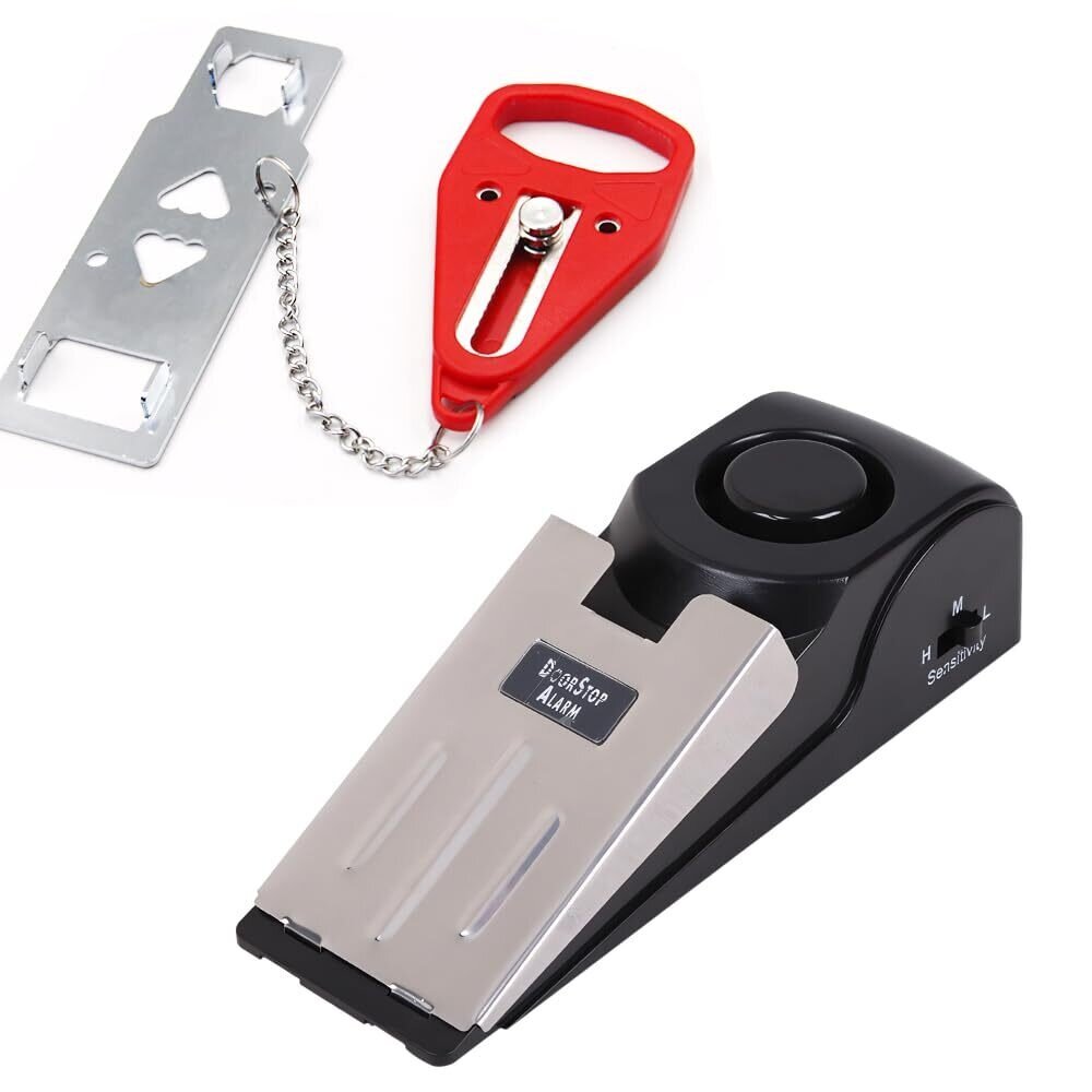 Дверной Ограничитель С Сигнализацией И Замком Для Гостиничных Дверей, Дверной Ограничитель С Сигнализацией