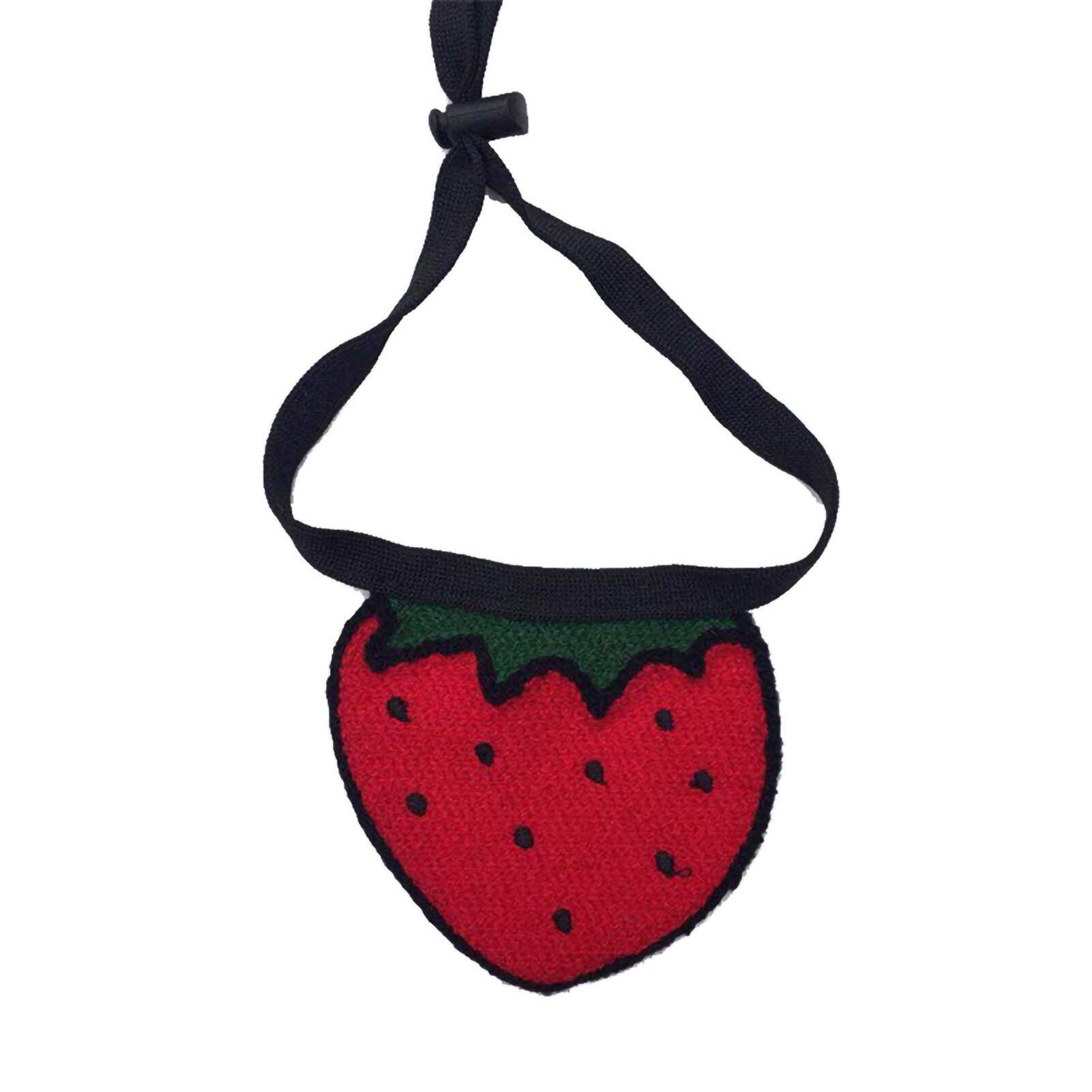 Cat Dog Bibs Scarf Collar Adjustable Pet Cute Heart Neckerchief Scarf(Strawberry M)